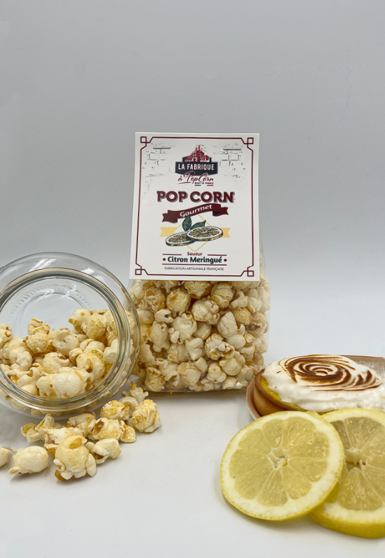 PopCorn Gourmet Lemon Meringue Flavor – La Fabrique à PopCorn